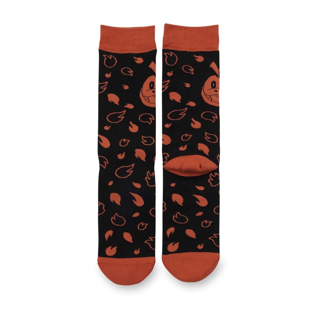 Fuecoco Black & Red Crew Socks (One Size-Adult) | Pokémon Center ...