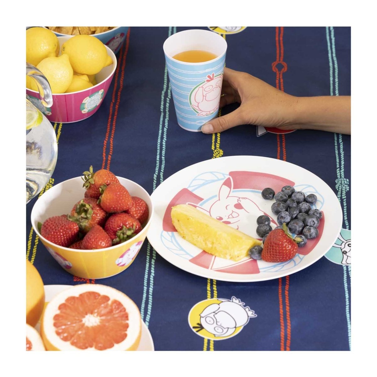 Pokémon Summer Days Dinner Plates (4-Pack) | Pokémon Center Official Site