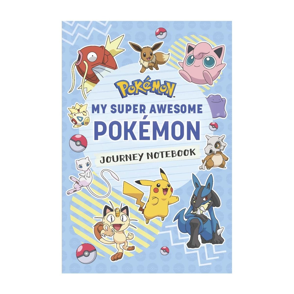 Pokémon: My Super Awesome Pokémon Journey Notebook | Pokémon Center ...
