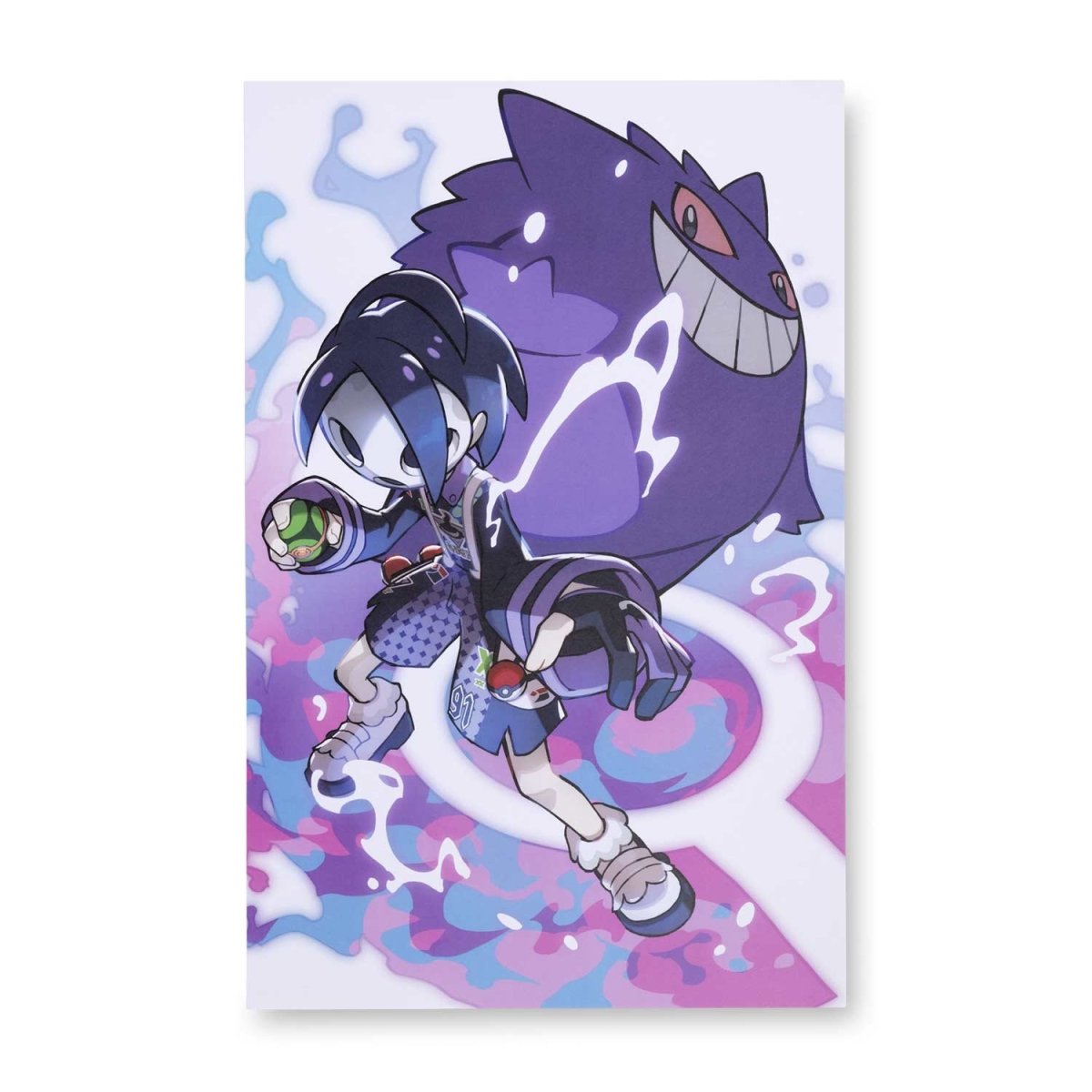 Pokémon Trainers Posters (Set D) (6-Pack) | Pokémon Center Official Site