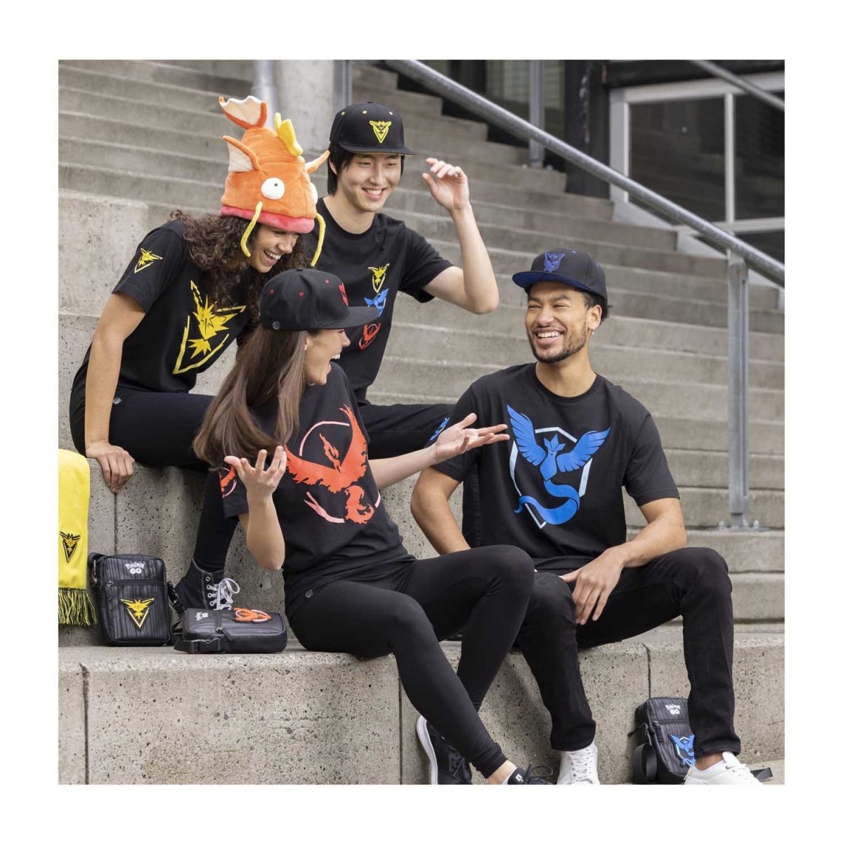 Pokémon GO Teams: Team Instinct, Team Mystic & Team Valor Black Relaxed ...