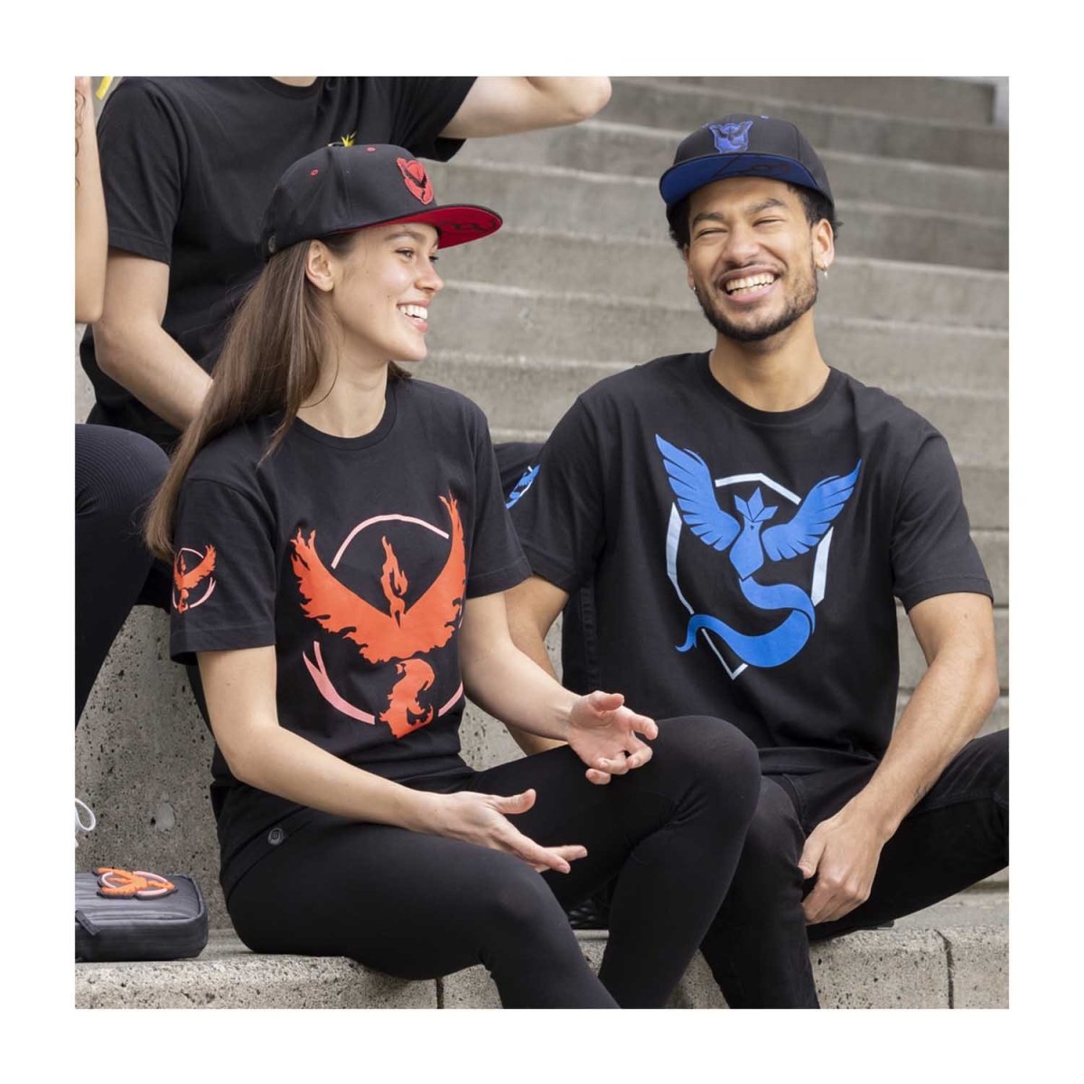 Pokémon GO Teams: Team Valor Black Relaxed Fit Crew Neck T-Shirt ...