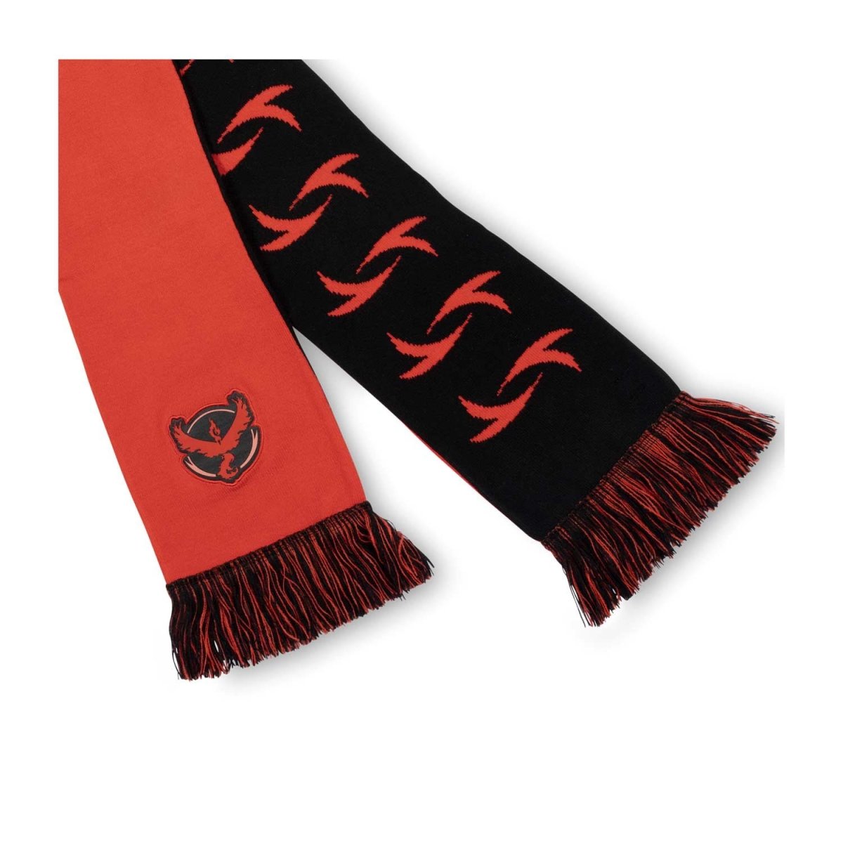 Pokémon GO Teams: Team Valor Red & Black Knit Scarf (One Size-Adult ...