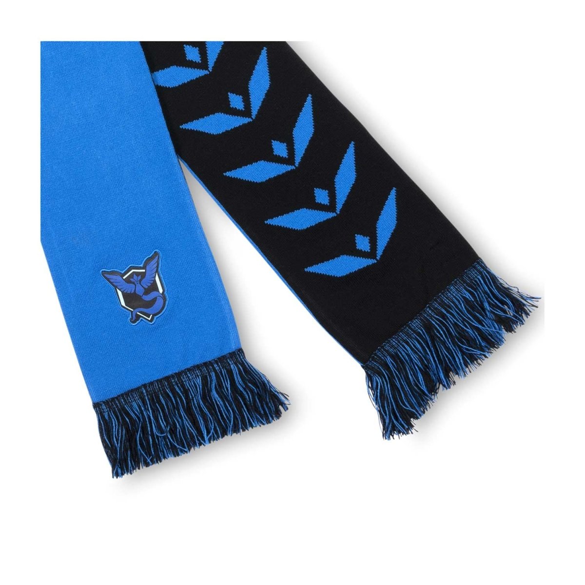 Pokémon GO Teams: Team Mystic Blue & Black Knit Scarf (One Size-Adult ...