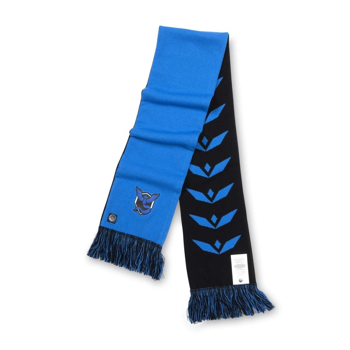 Pokémon GO Teams: Team Mystic Blue & Black Knit Scarf (One Size-Adult ...