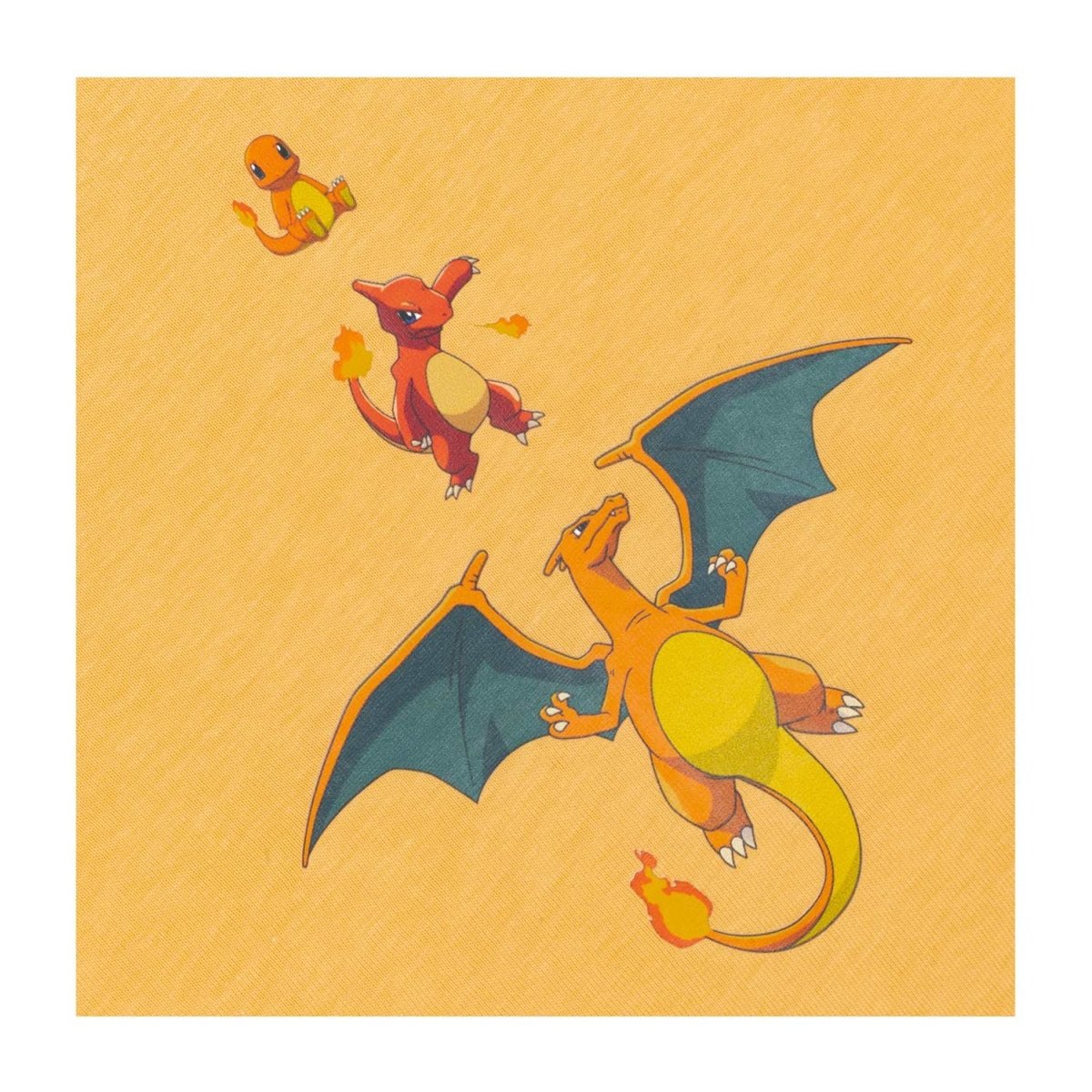 Pokémon × Dolly Noire: Charmander, Charmeleon & Charizard Orange T ...
