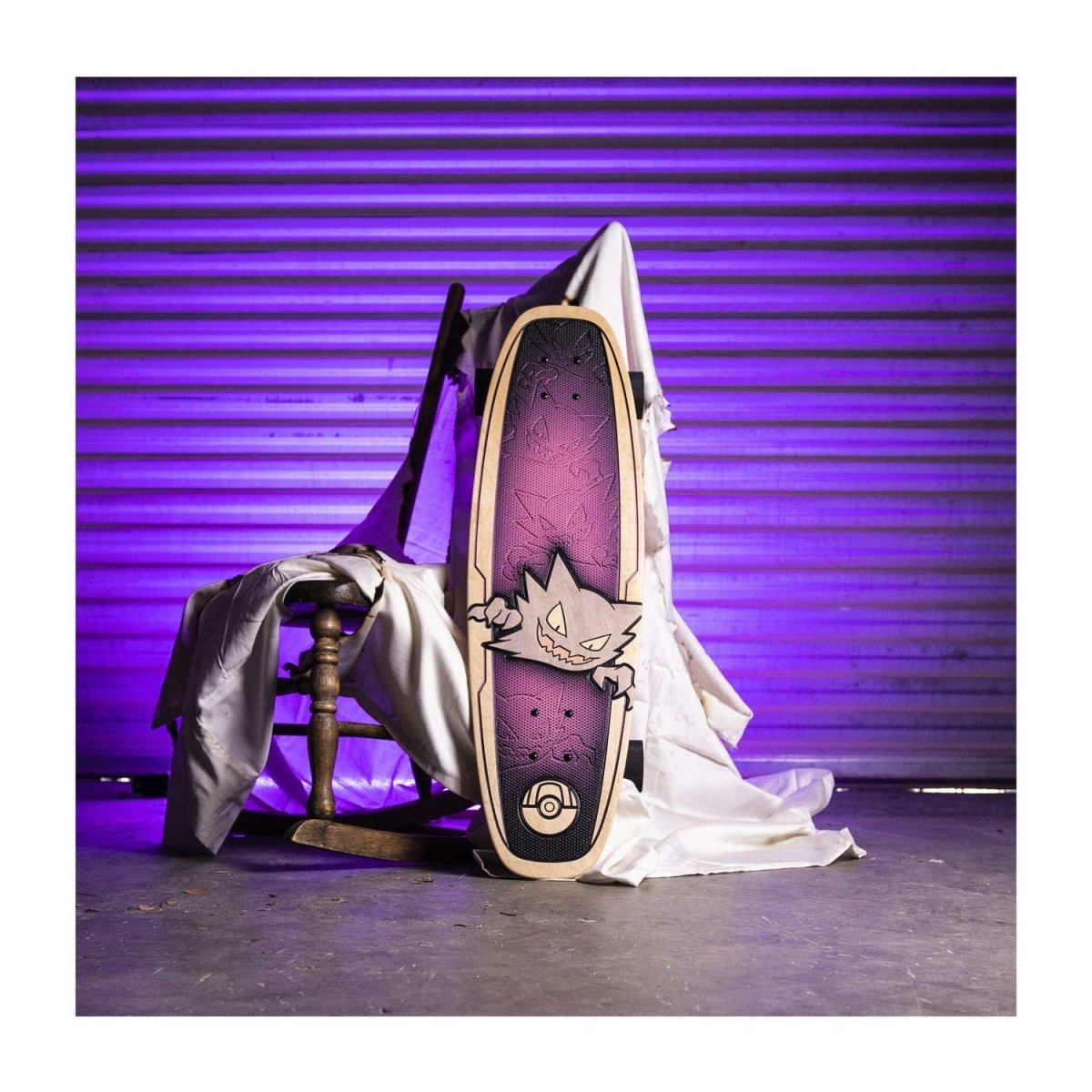 Pokémon Center × Bear Walker: Haunter Skateboard | Pokémon Center ...