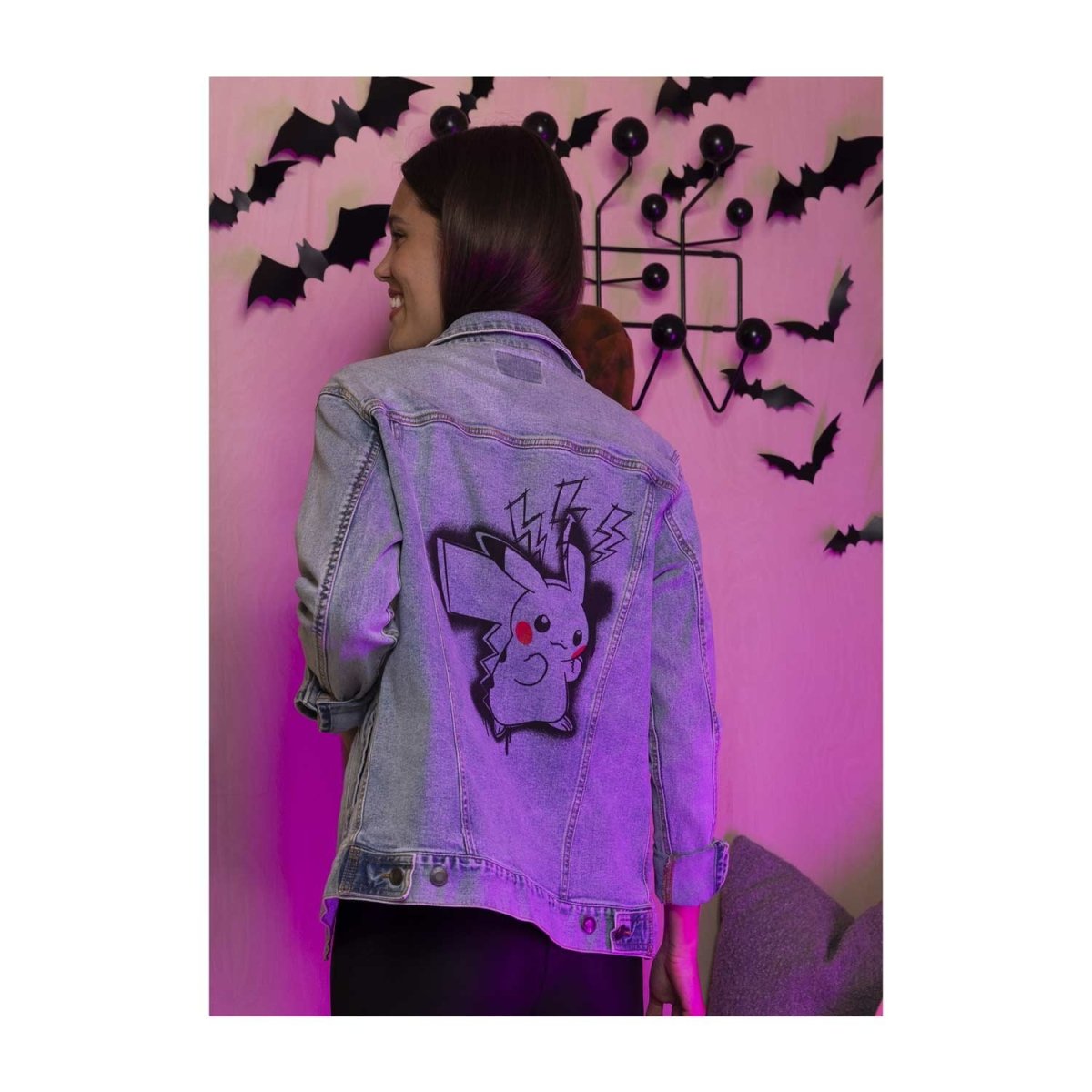 Pikachu Marvelous Misfits Light Denim Jacket | Pokémon Center Official Site