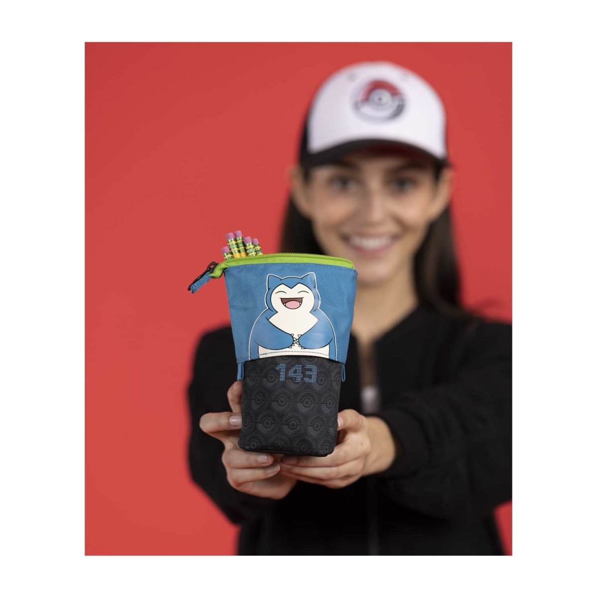 Snorlax Color Block Pokémon Fundamentals Pencil Case | Pokémon Center ...