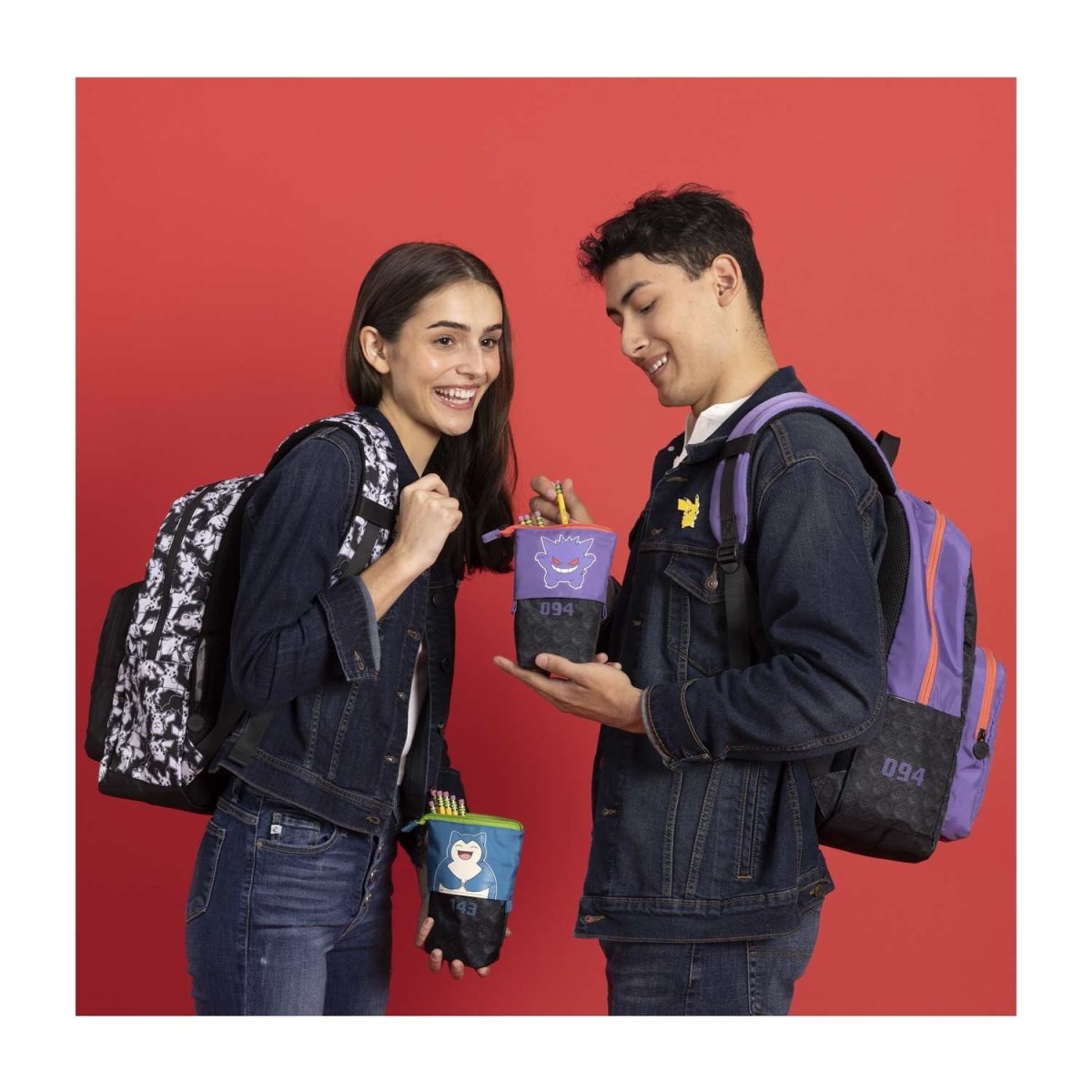 Snorlax Color Block Pokémon Fundamentals Pencil Case | Pokémon Center ...