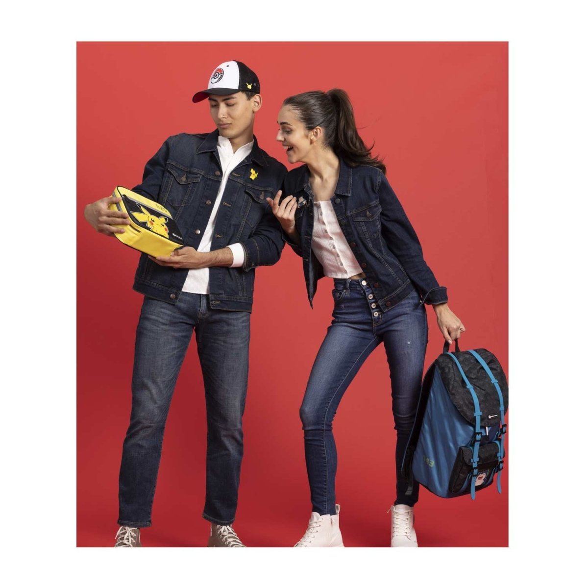 Pikachu Color Block Pokémon Fundamentals Lunch Bag | Pokémon Center Official Site