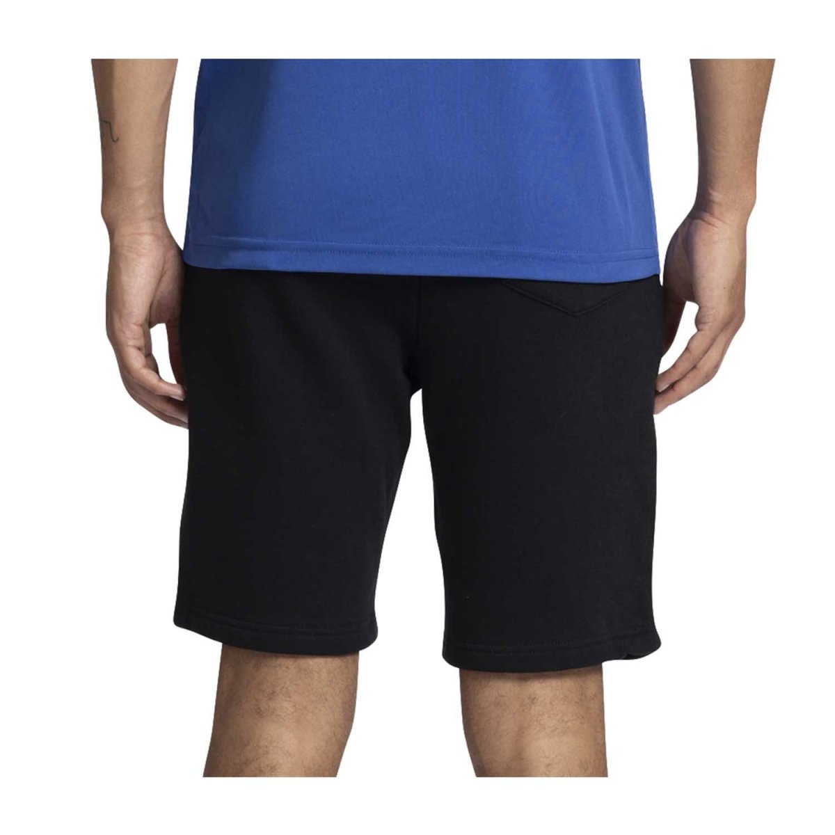 Pikachu Neon Pokémon Active Black & Blue Midweight Fleece Shorts - Men ...