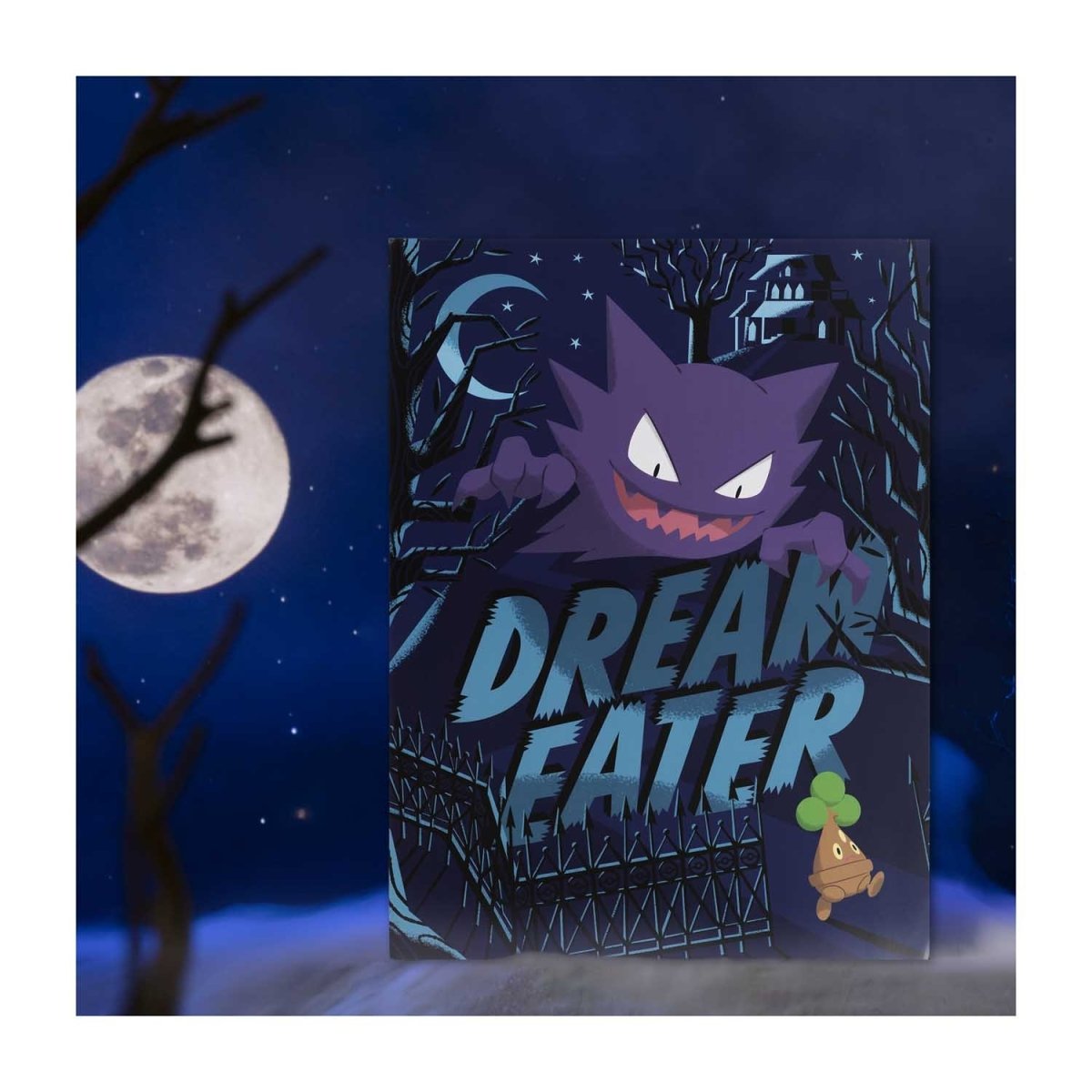 Haunter Cinema Scares Poster | Pokémon Center UK Official Site