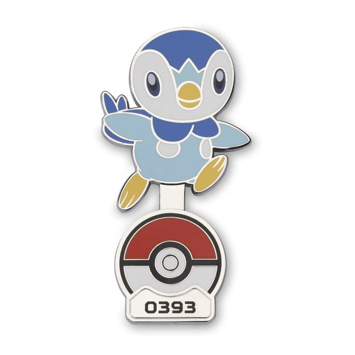 Pokémon Gallery Pins: Piplup Standing Pin | Pokémon Center UK Official Site