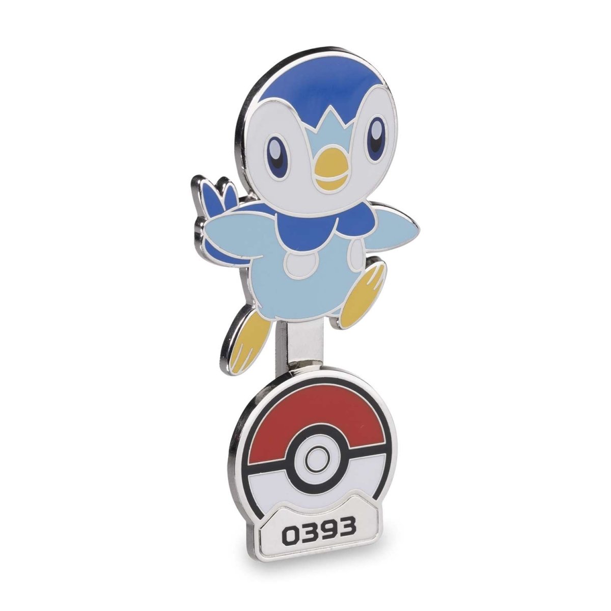 Pokémon Gallery Pins: Piplup Standing Pin | Pokémon Center Official Site