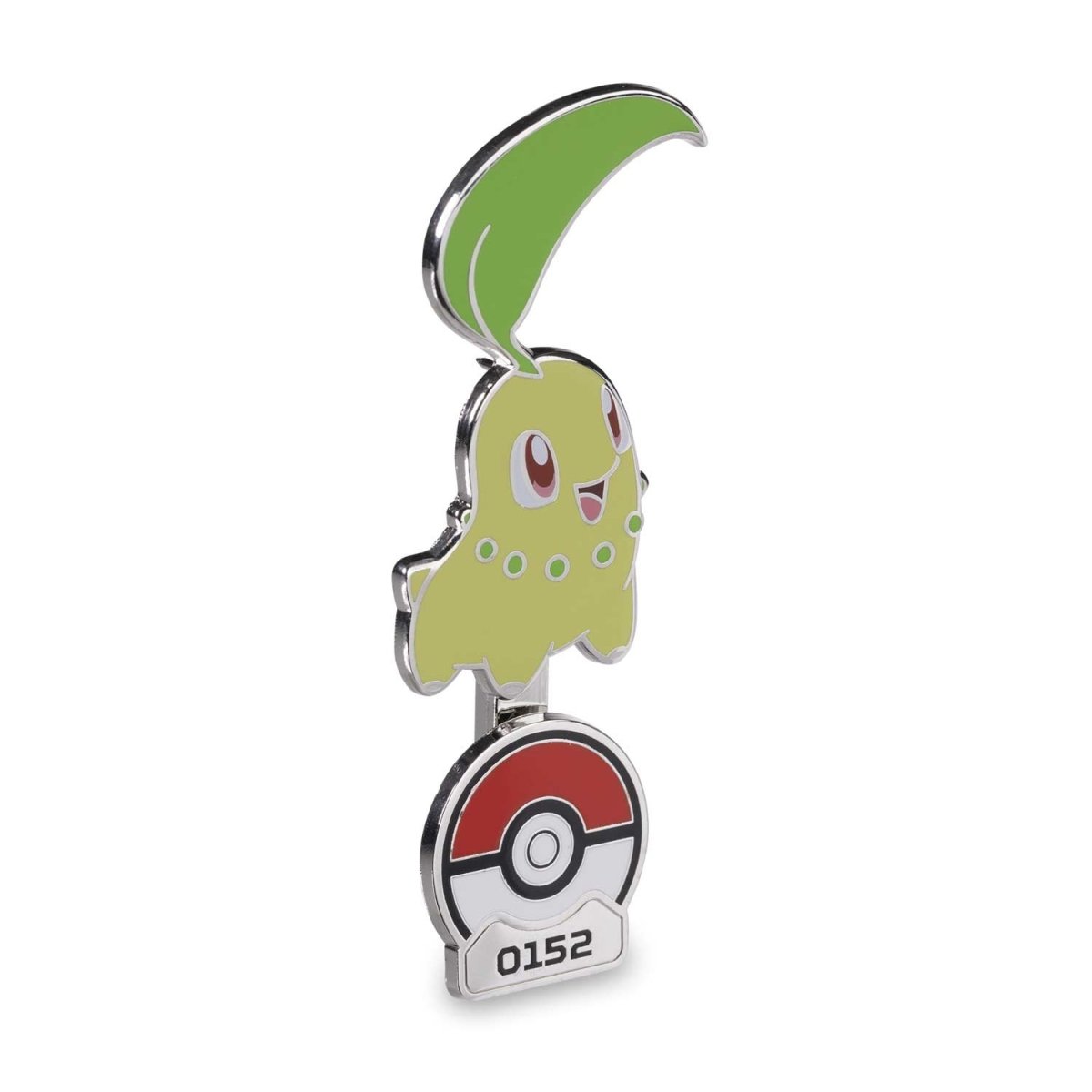 Pokémon Gallery Pins: Chikorita Standing Pin | Pokémon Center UK ...