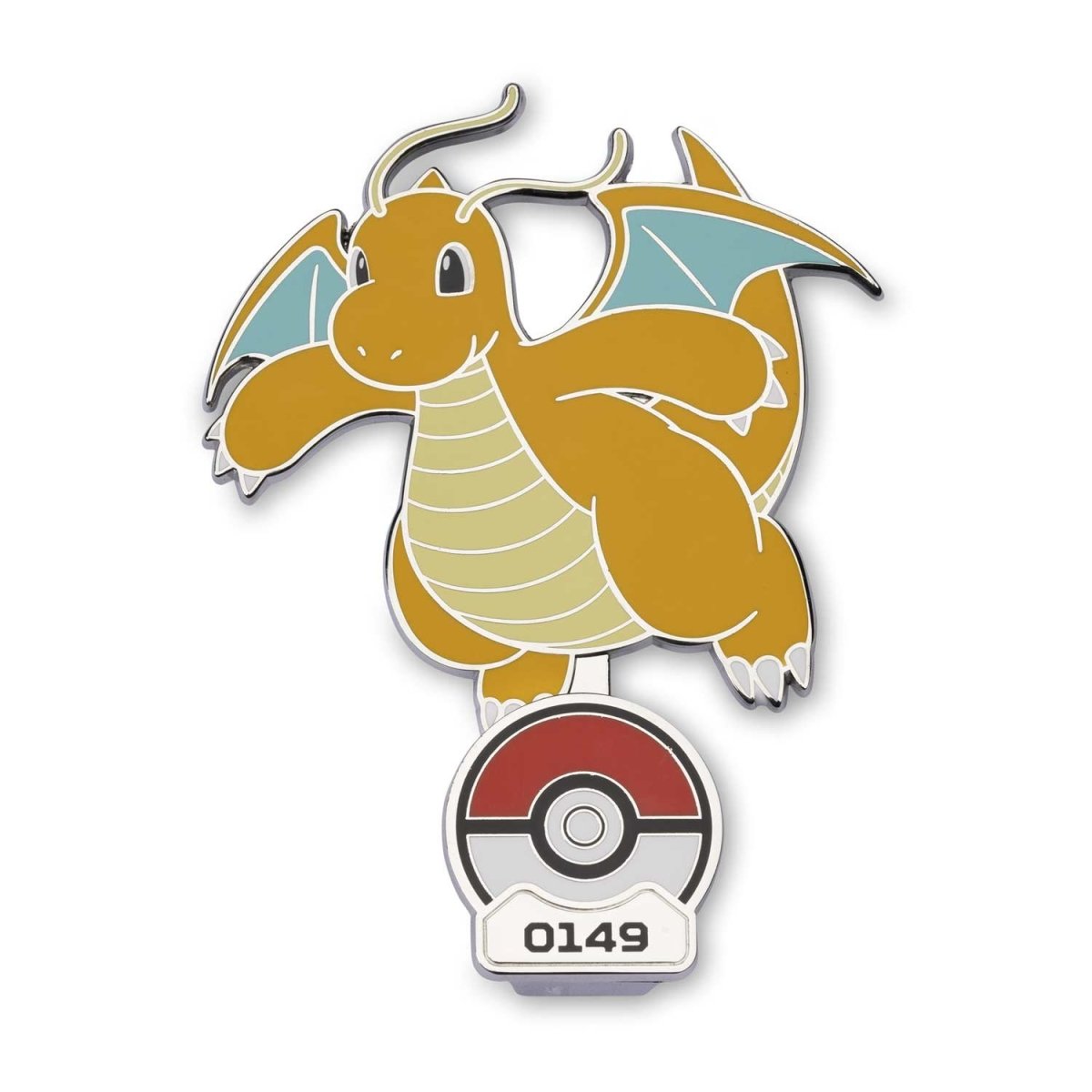 Pokémon Gallery Pins: Dragonite Standing Pin | Pokémon Center Official Site