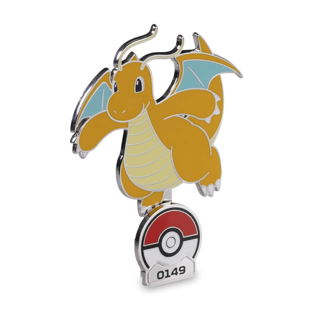 Pokémon Gallery Pins: Dragonite Standing Pin | Pokémon Center Official Site