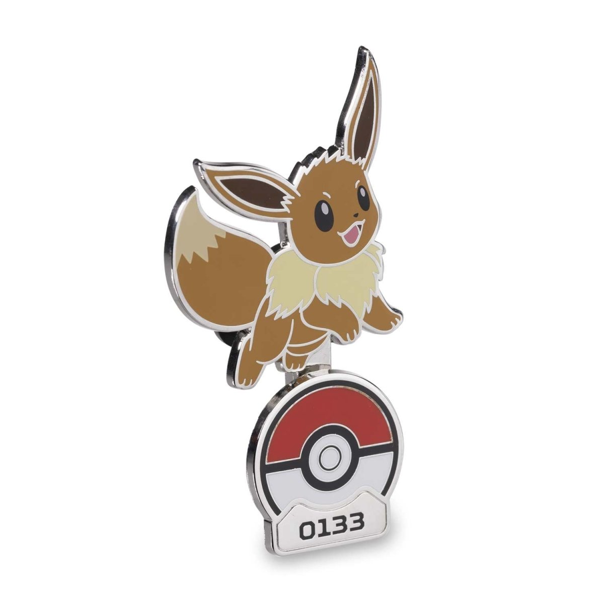 Pokémon Gallery Pins: Eevee Standing Pin | Pokémon Center Official Site