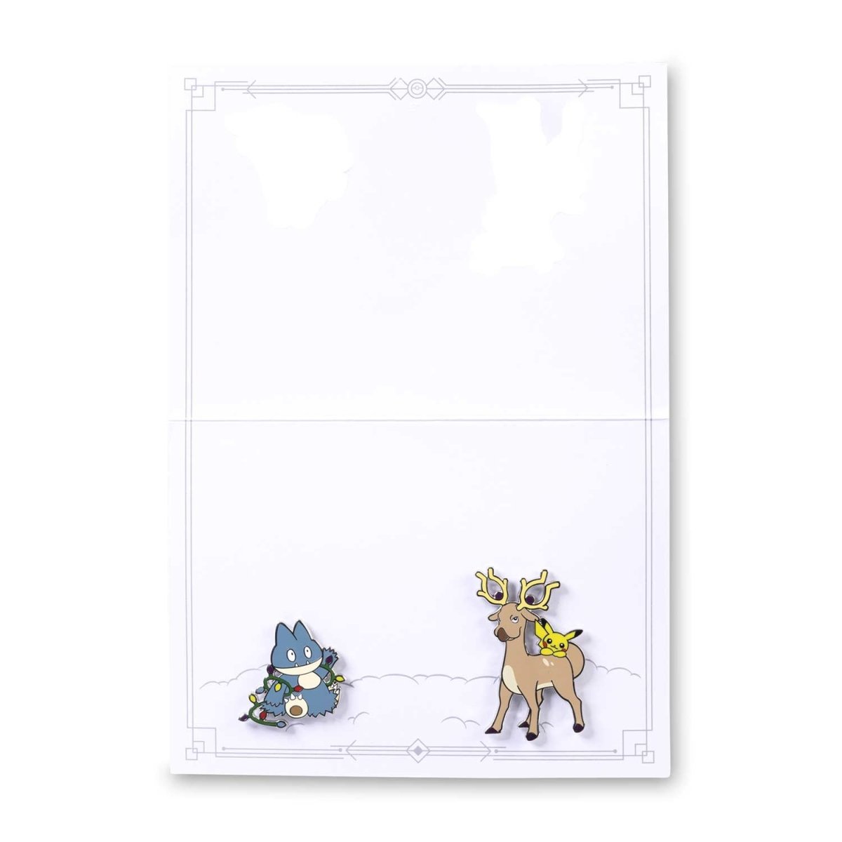 Pikachu, Stantler & Munchlax Pokémon Winter Wonders Pokémon Pins ...