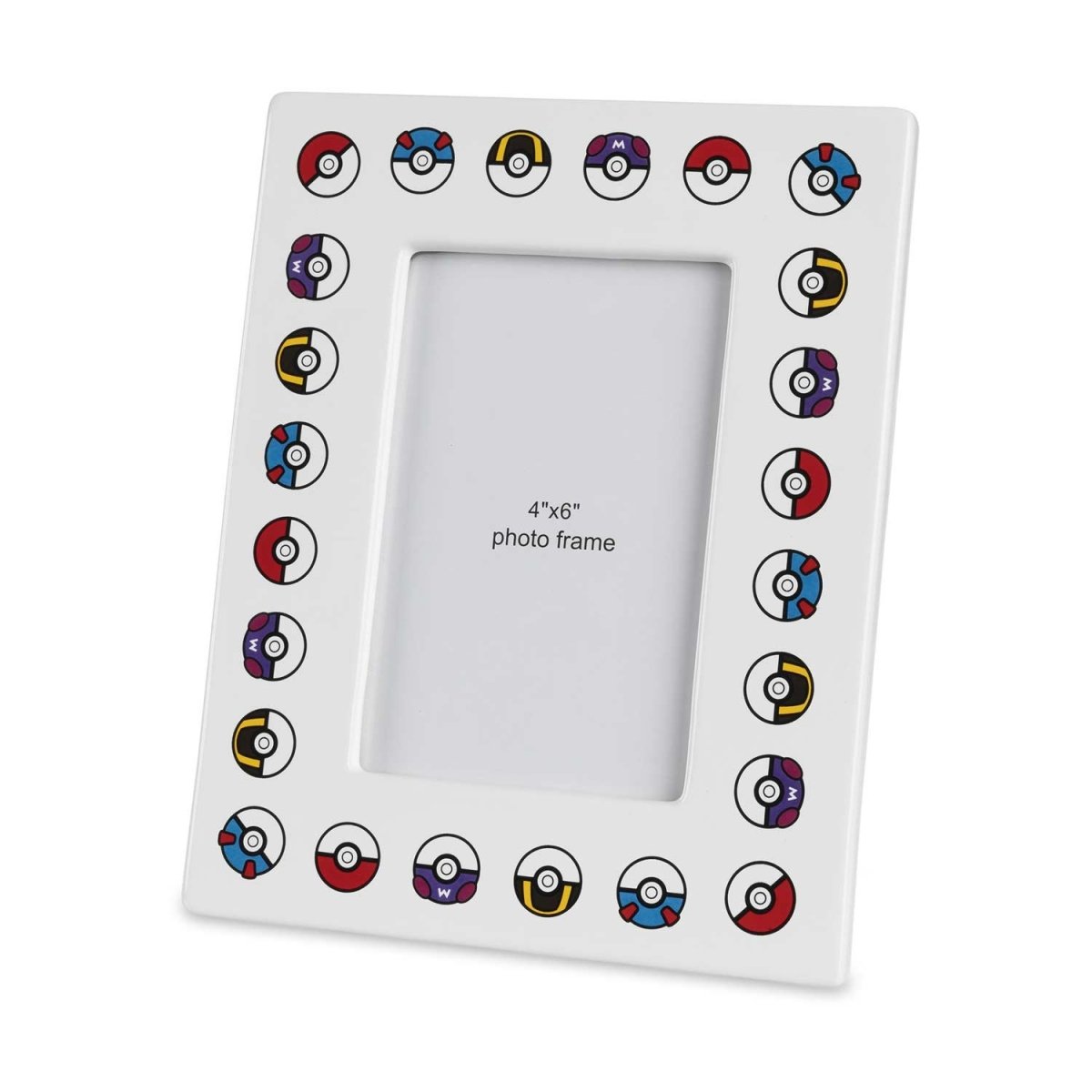 Poké Balls Pokémon Home Accents White Ceramic Picture Frame | Pokémon ...
