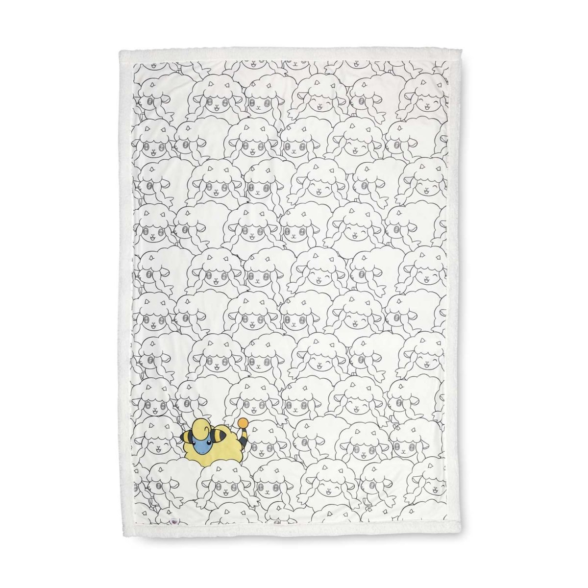 Wooloo & Mareep Pokémon Home Accents Faux Shearling Throw Blanket ...