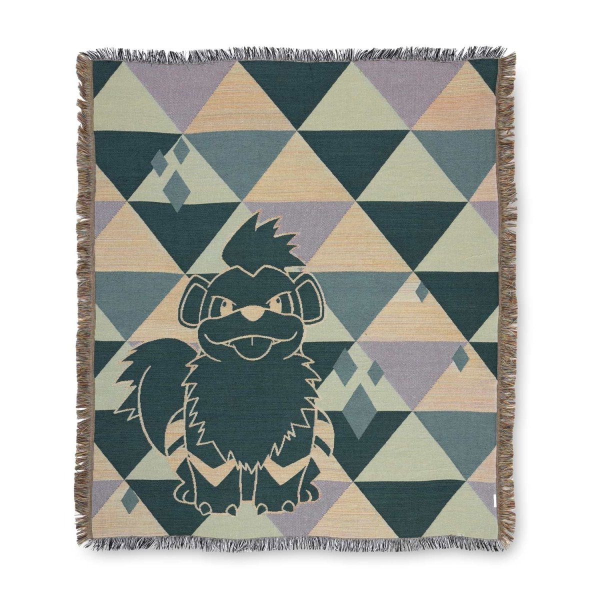 Growlithe Pokémon Home Accents Jacquard Throw Blanket | Pokémon Center ...