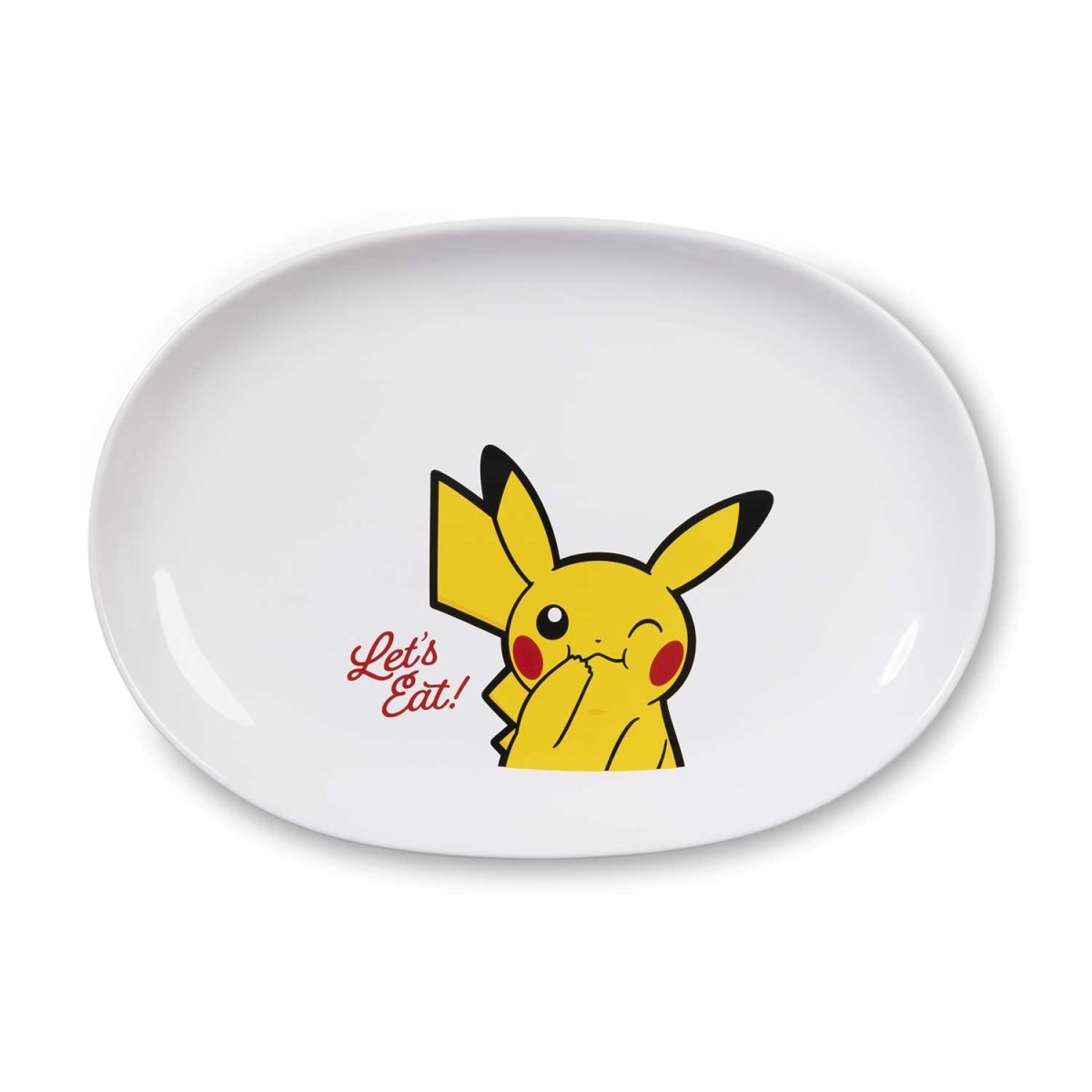 Pikachu Everyday Fun Kitchen Stoneware Serving Platter | Pokémon Center ...