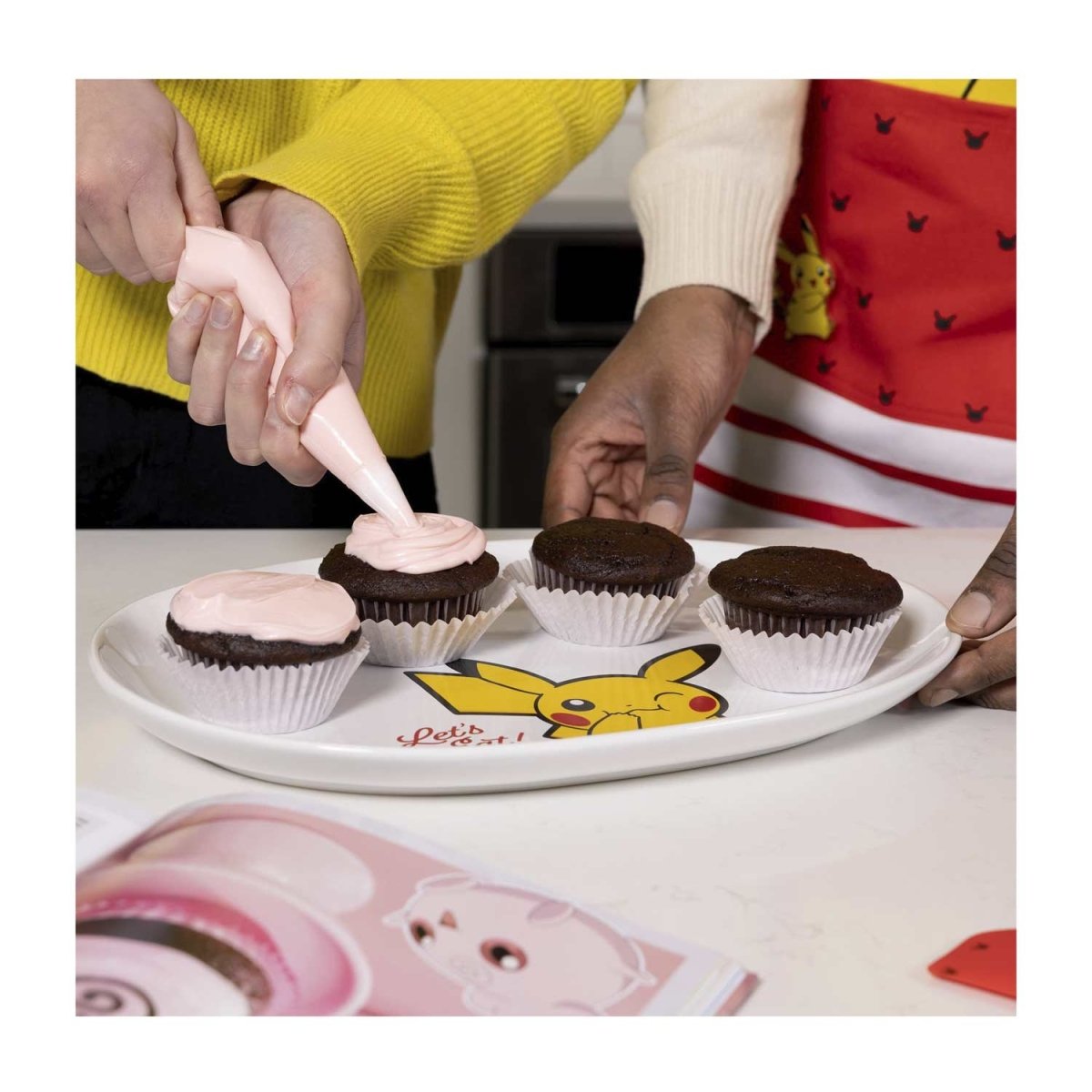 Pikachu Everyday Fun Kitchen Stoneware Serving Platter | Pokémon Center ...
