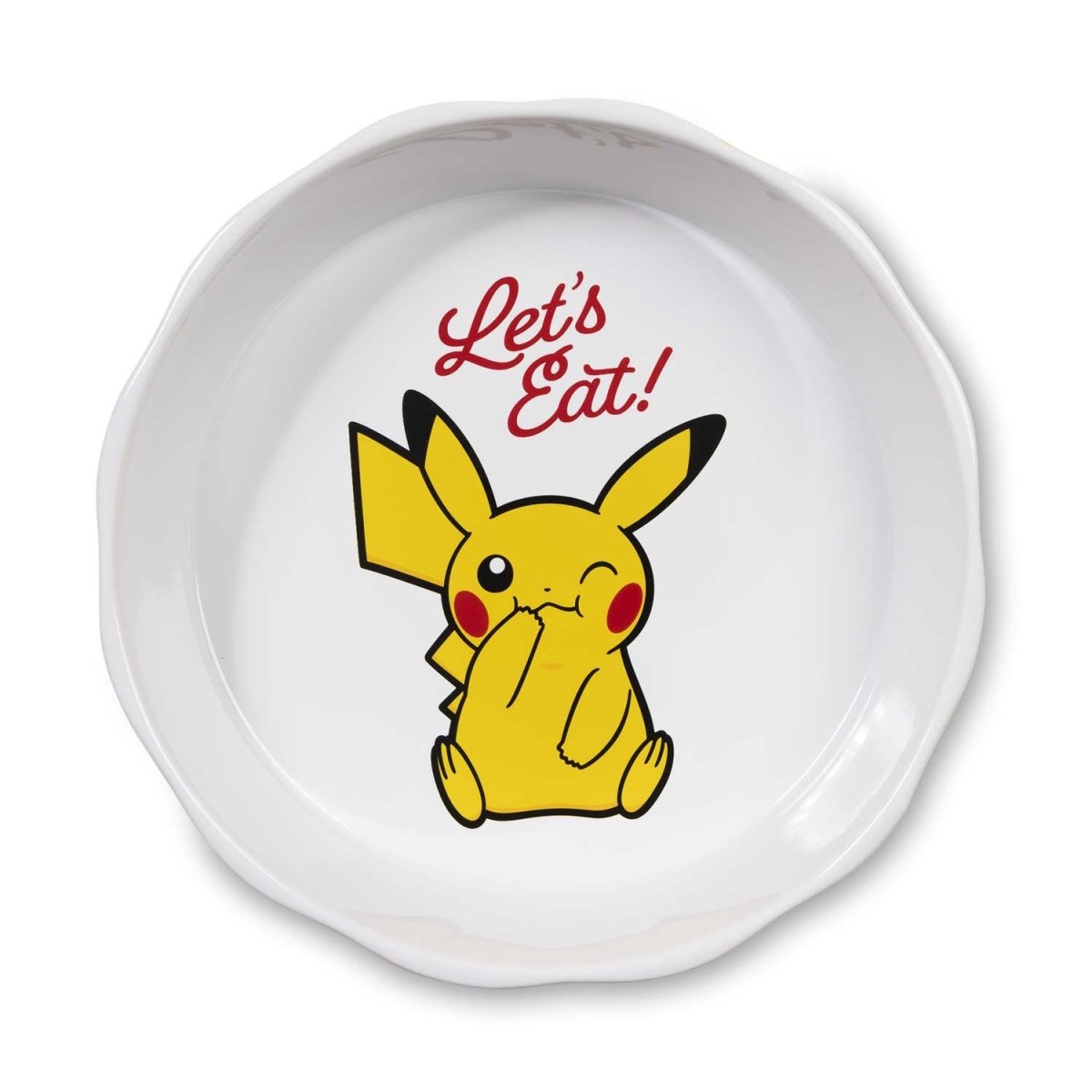 Pikachu Everyday Fun Kitchen Stoneware Pie Dish | Pokémon Center ...