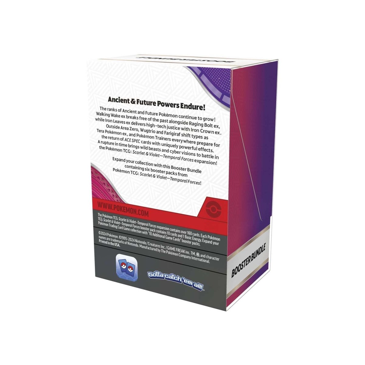 Pokémon TCG: Scarlet & Violet-Temporal Forces Booster Bundle (6 Packs) | Pokémon Center Official ...