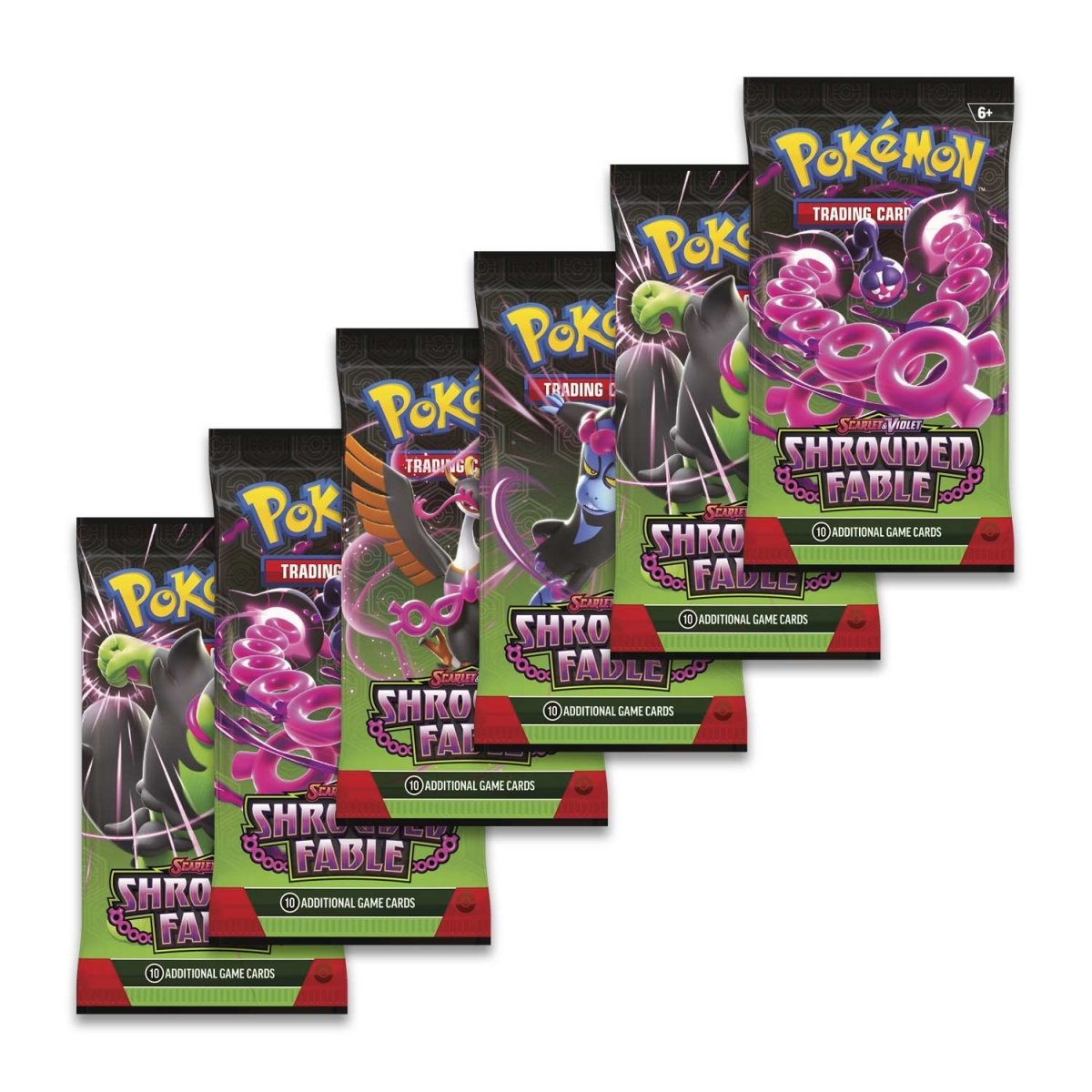 Pokémon TCG: Scarlet & Violet-Shrouded Fable Booster Bundle (6 Packs) | Pokémon Center UK ...