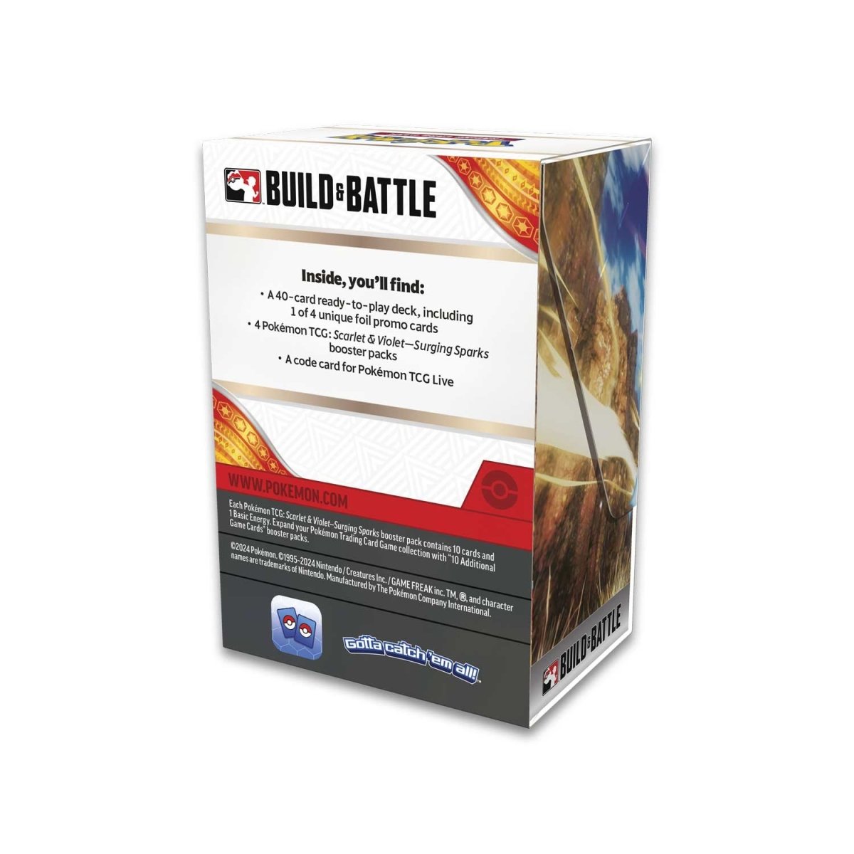 Pokémon TCG: Scarlet & Violet-Surging Sparks Build & Battle Box ...