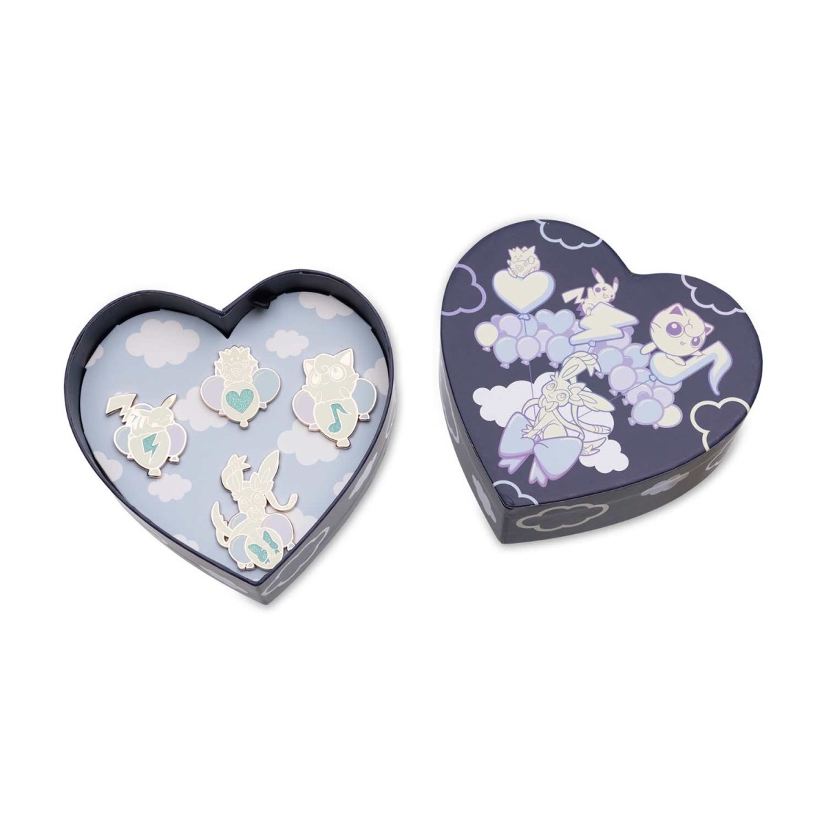 Pokémon Charming Expressions Pin Box Set (4-Pack) | Pokémon Center ...