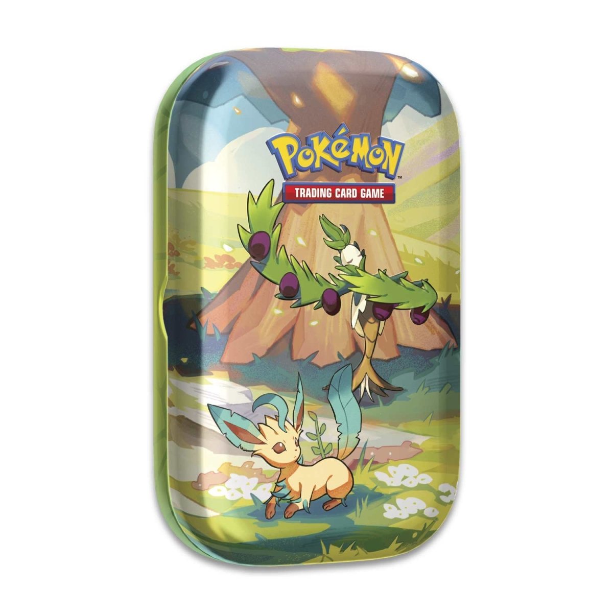Pokémon TCG: Vibrant Paldea Mini Tin (Leafeon & Arboliva) | Pokémon ...