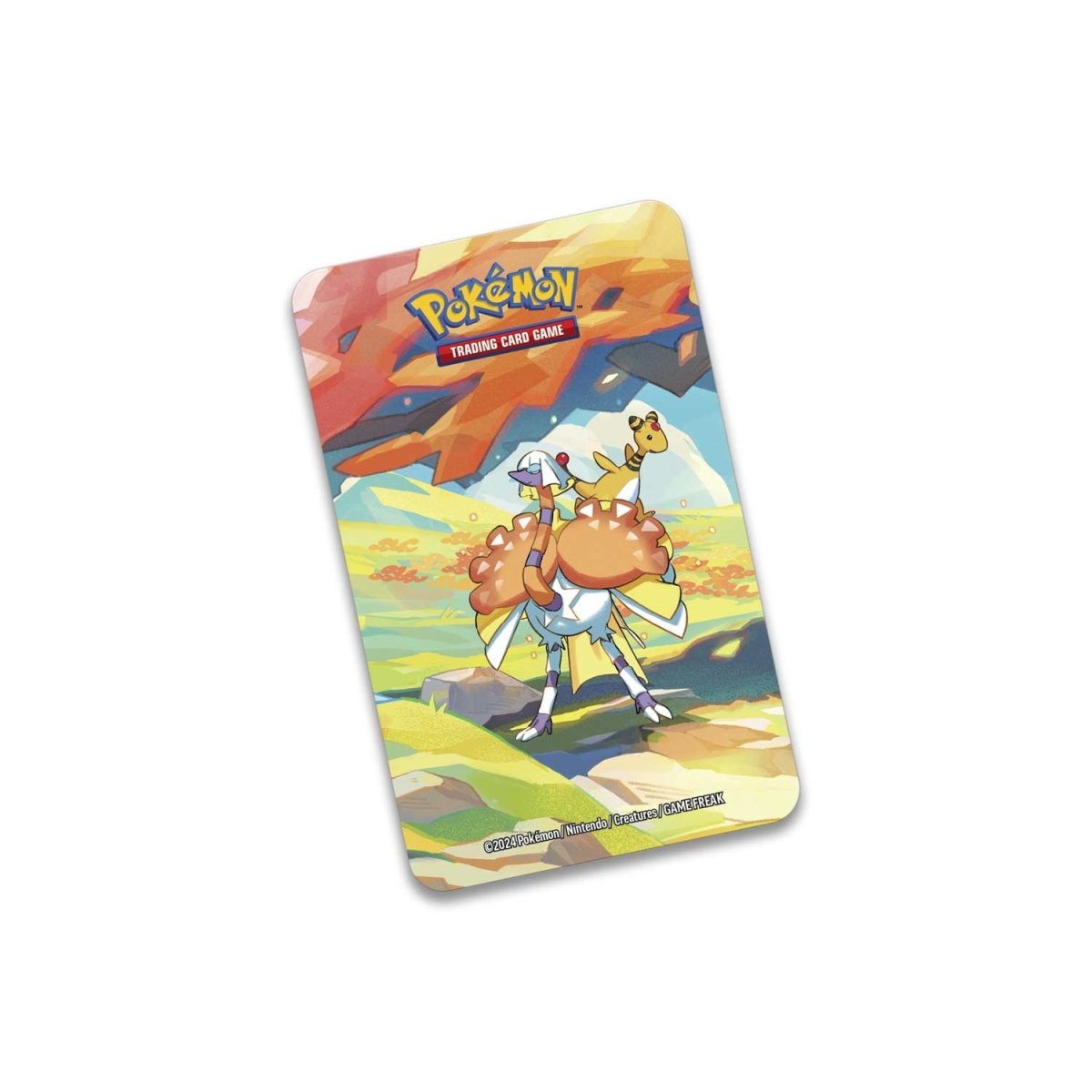Pokémon TCG: Vibrant Paldea Mini Tin (Espathra & Ampharos) | Pokémon ...