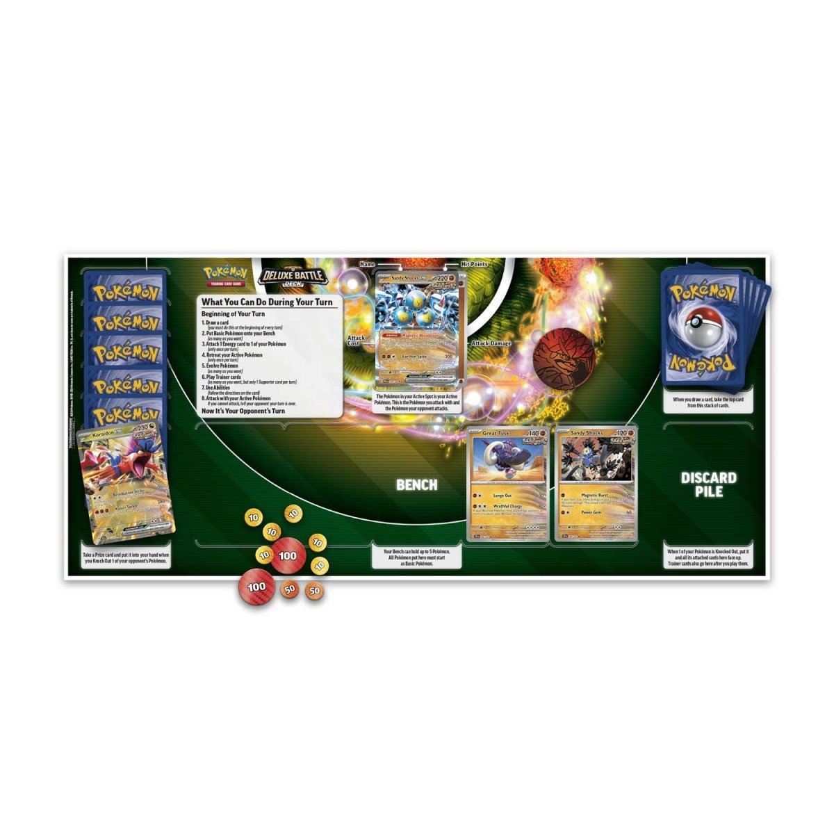 Pokémon TCG: Koraidon ex Deluxe Battle Deck | Pokémon Center Official Site
