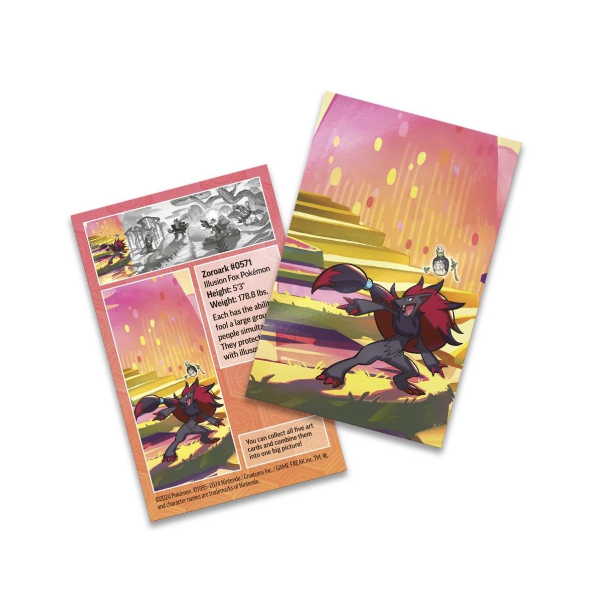 Pokémon TCG: Scarlet & Violet-Shrouded Fable Mini Tin (Zoroark ...
