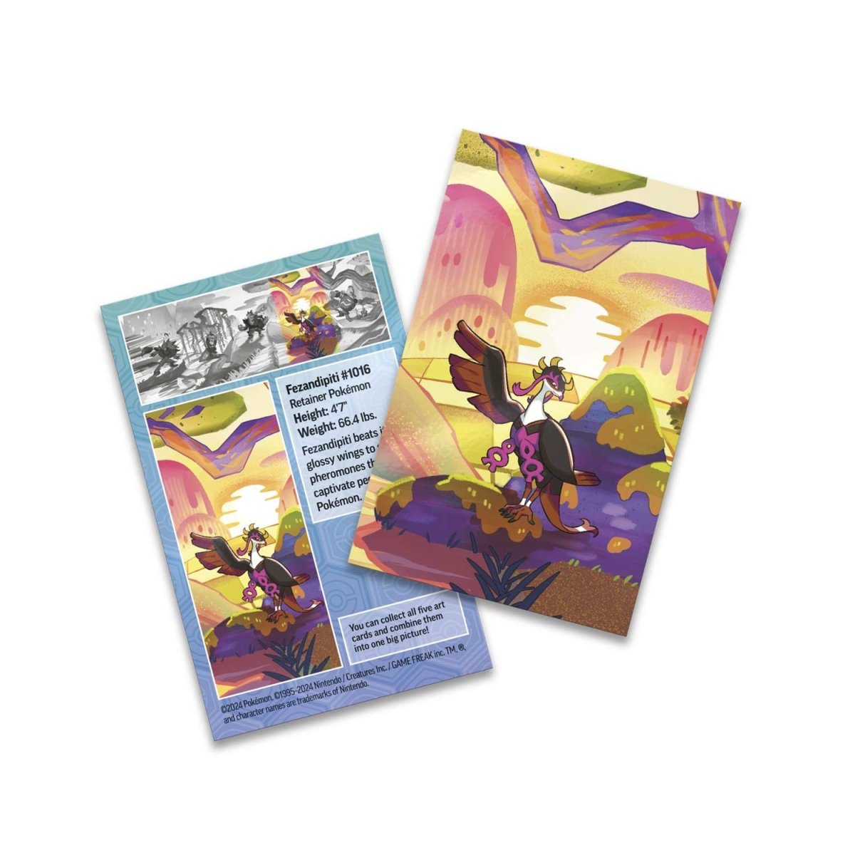 Pokémon TCG: Scarlet & Violet-Shrouded Fable Mini Tin (Fezandipiti ...