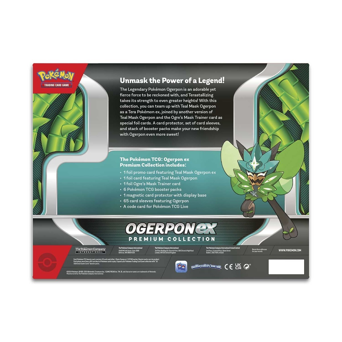 Pokémon TCG: Ogerpon ex Premium Collection | Pokémon Center Canada ...