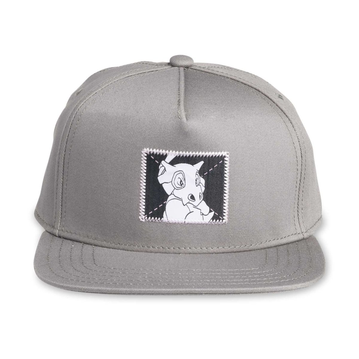 Cubone Black & White Snapback Hat (One Size-Adult) | Pokémon Center ...