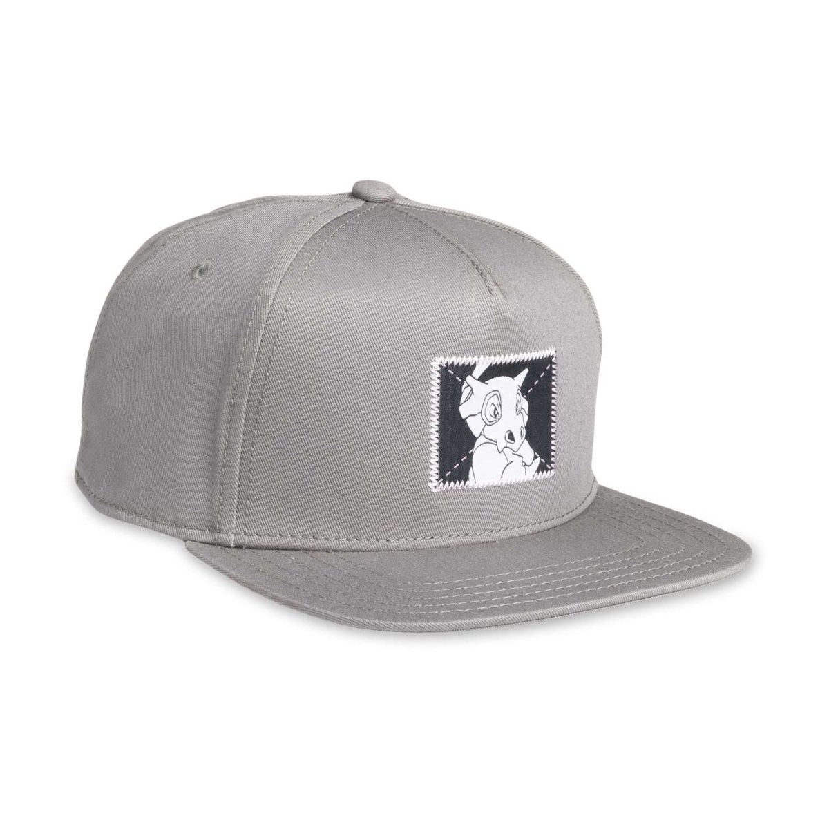 Cubone Black & White Snapback Hat (One Size-Adult) | Pokémon Center ...