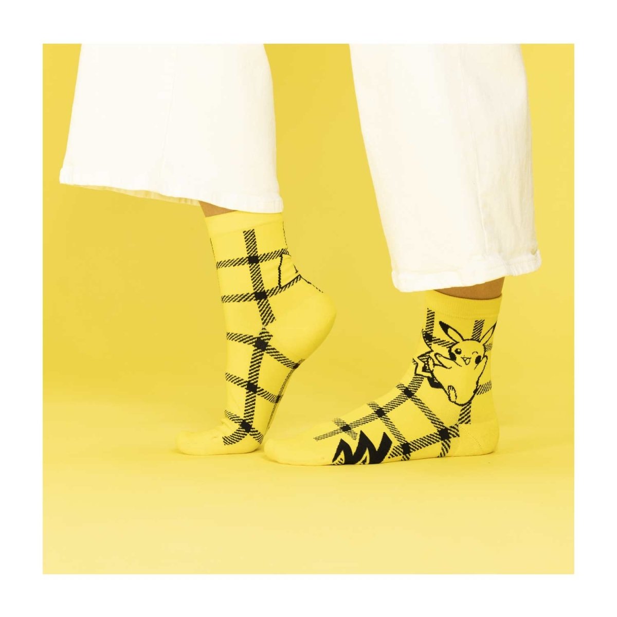 Pikachu Energized Prints Ankle Socks (3 Pairs) (One Size-Adult ...