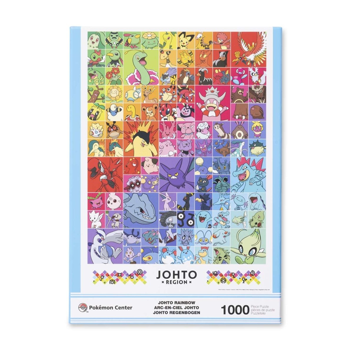 Johto Rainbow Puzzle (1,000 Pieces) | Pokémon Center Official Site