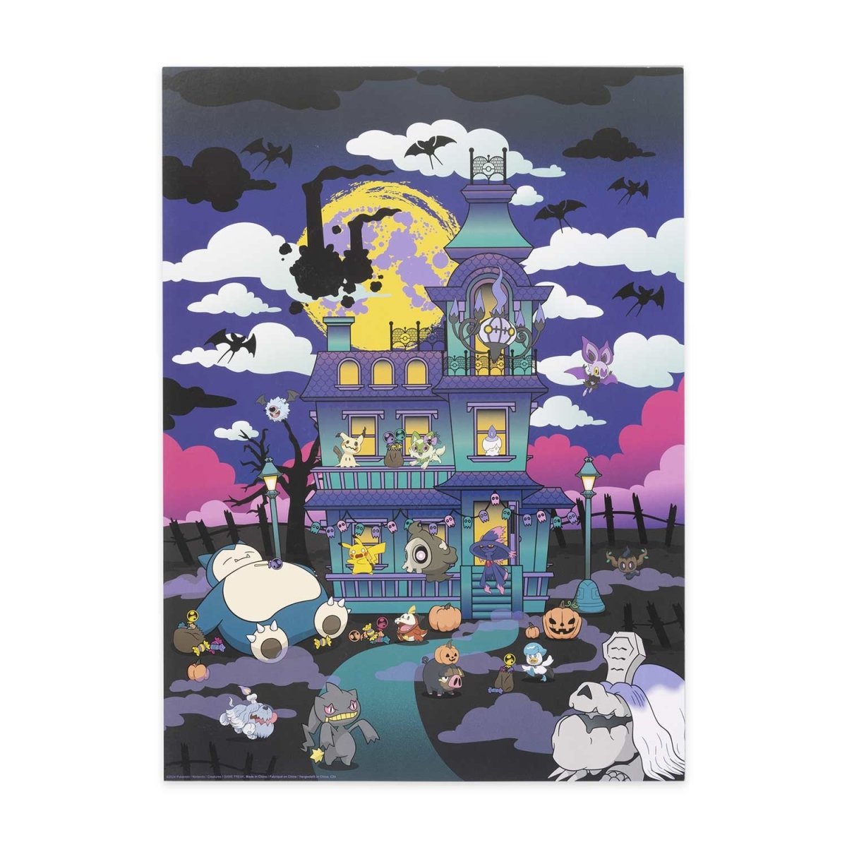 Pokémon Haunted House Puzzle (500 Pieces) | Pokémon Center Official Site