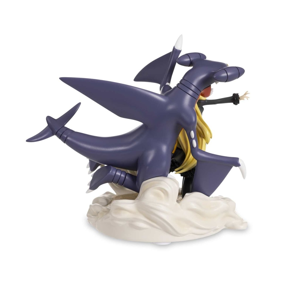 Cynthia & Garchomp Pokémon Trainers Figure | Pokémon Center Official Site
