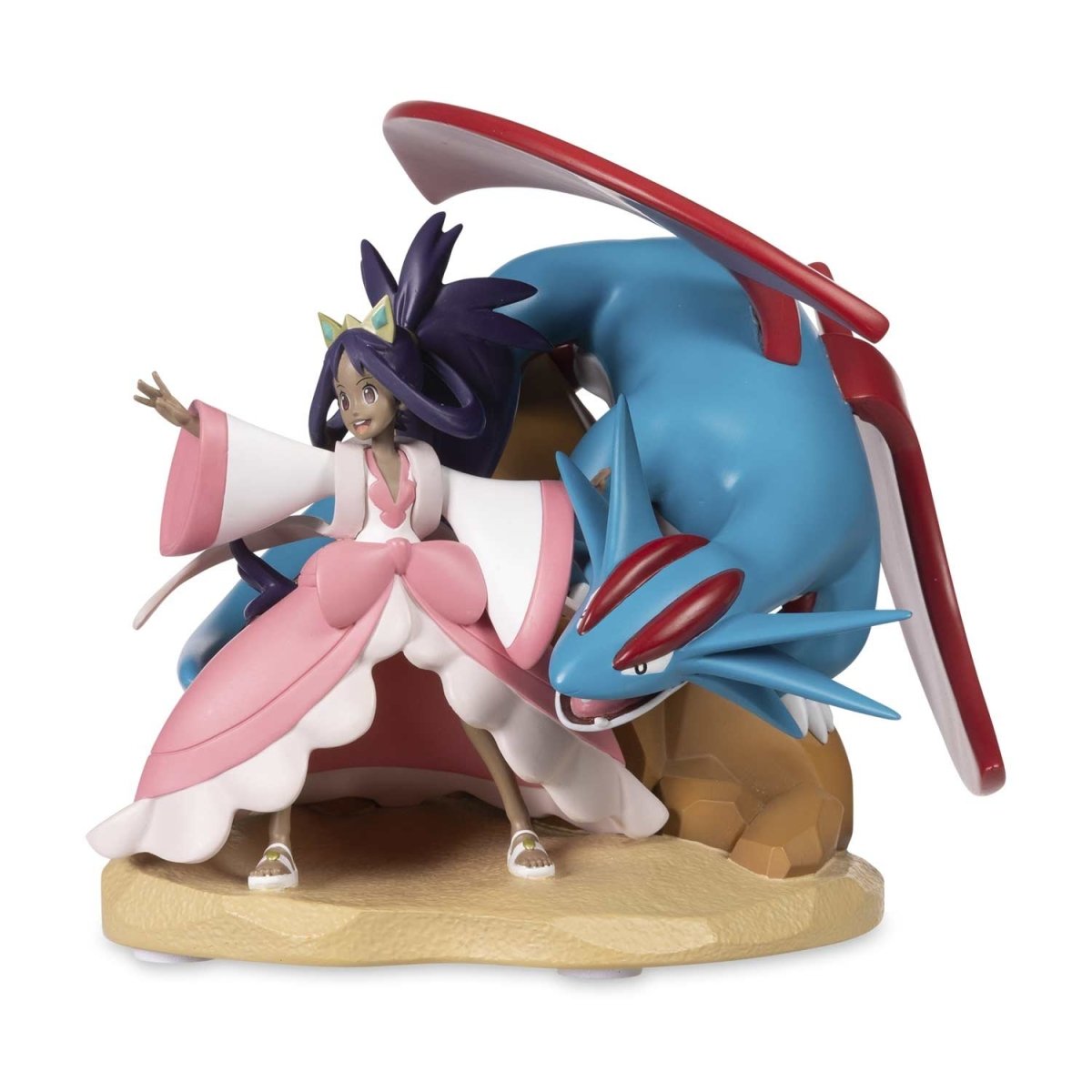 Iris & Salamence Pokémon Trainers Figure | Pokémon Center Official Site