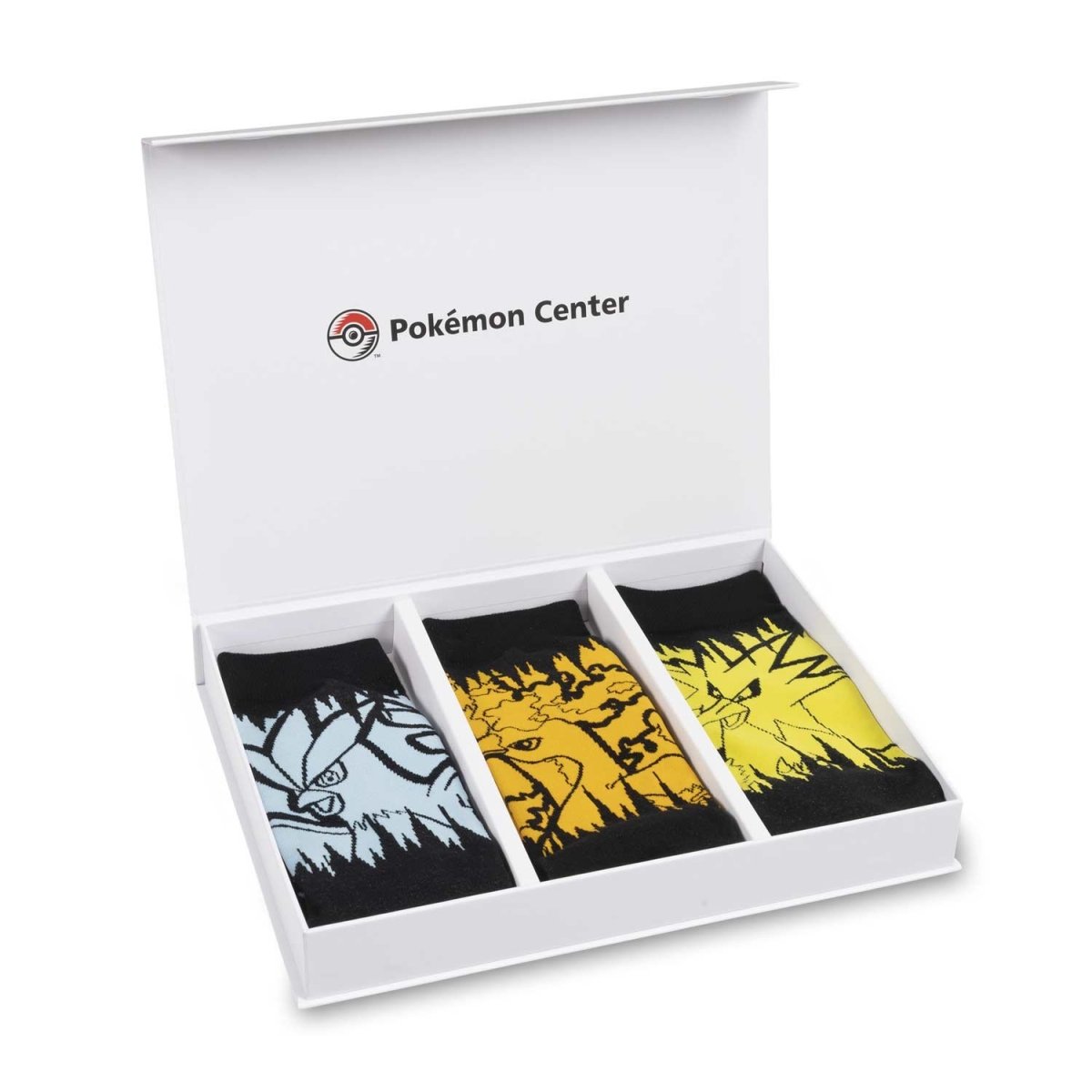 Kanto Legendary Pokémon Crew Socks Box Set (3 Pairs) (One Size-Adult ...