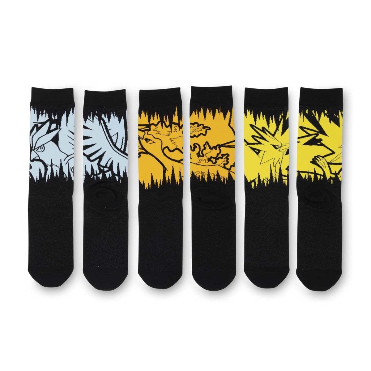 Kanto Legendary Pokémon Crew Socks Box Set (3 Pairs) (One Size-Adult ...