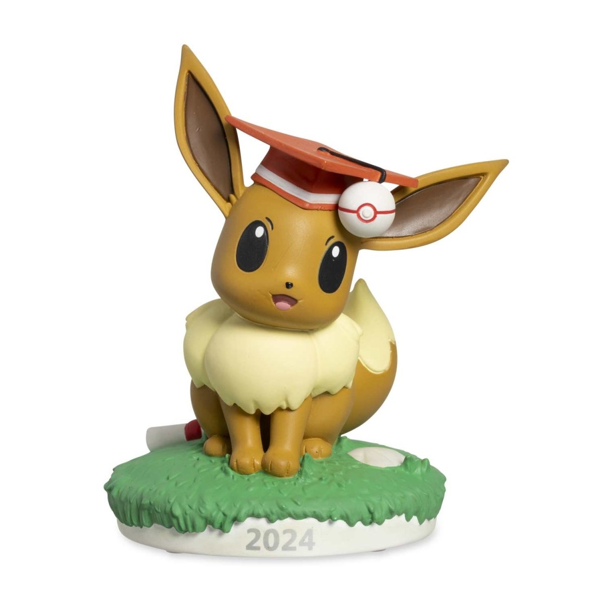 Graduation Pikachu & Eevee 2024: Eevee Figure | Pokémon Center Official ...